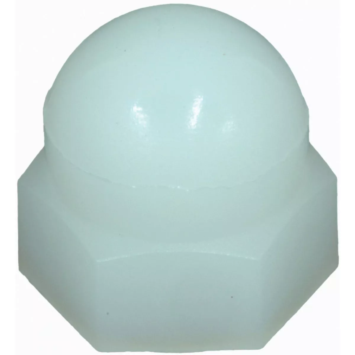 Midwest Fastener #10-24 Nylon Plastic Coarse Thread Cap Nuts (10 Ct ...