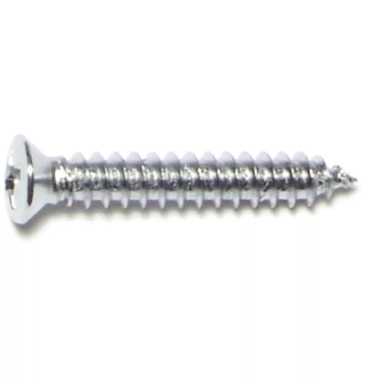 Midwest Fastener #8 x 1 In. Steel Phillips Oval Head Sheet Metal Screws ...