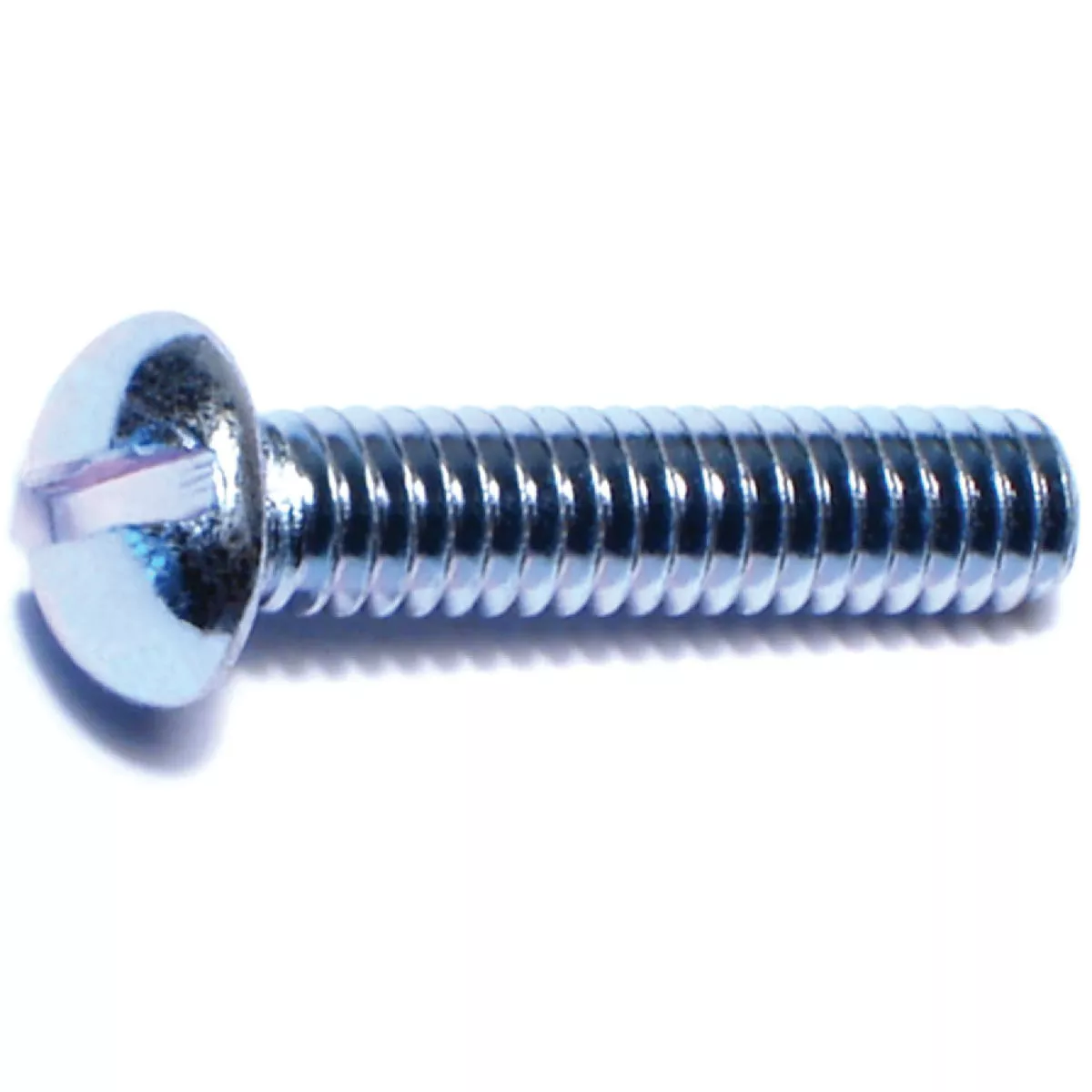 Midwest Fastener #12-24 x 1 In. Zinc Plated Steel Coarse Thread Slotted ...