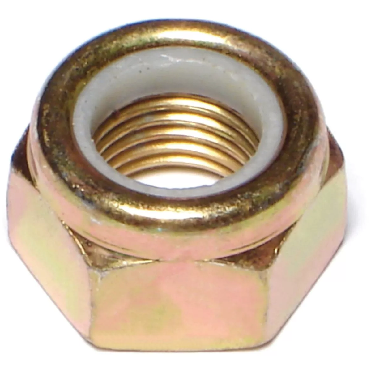 Midwest Fastener 14mm-1.5 Zinc Plated Class 8 Steel Fine Thread Nylon ...