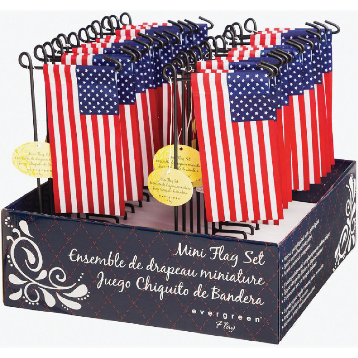 Evergreen 4 In. W x 8 In. H American Mini-Flag Garden Stake | Do it Best