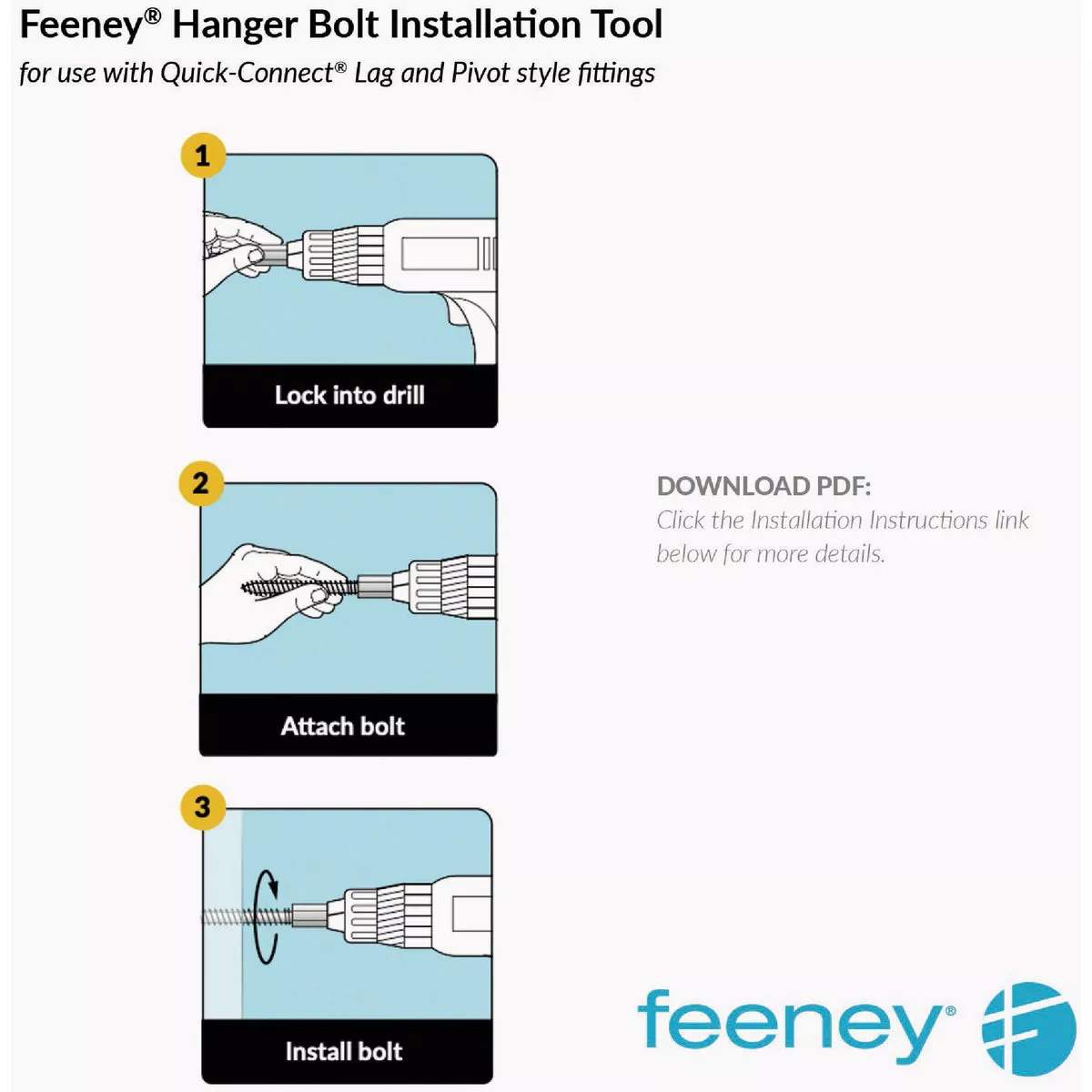 Feeney Hanger Bolt Installation Tool | True Value Hardware