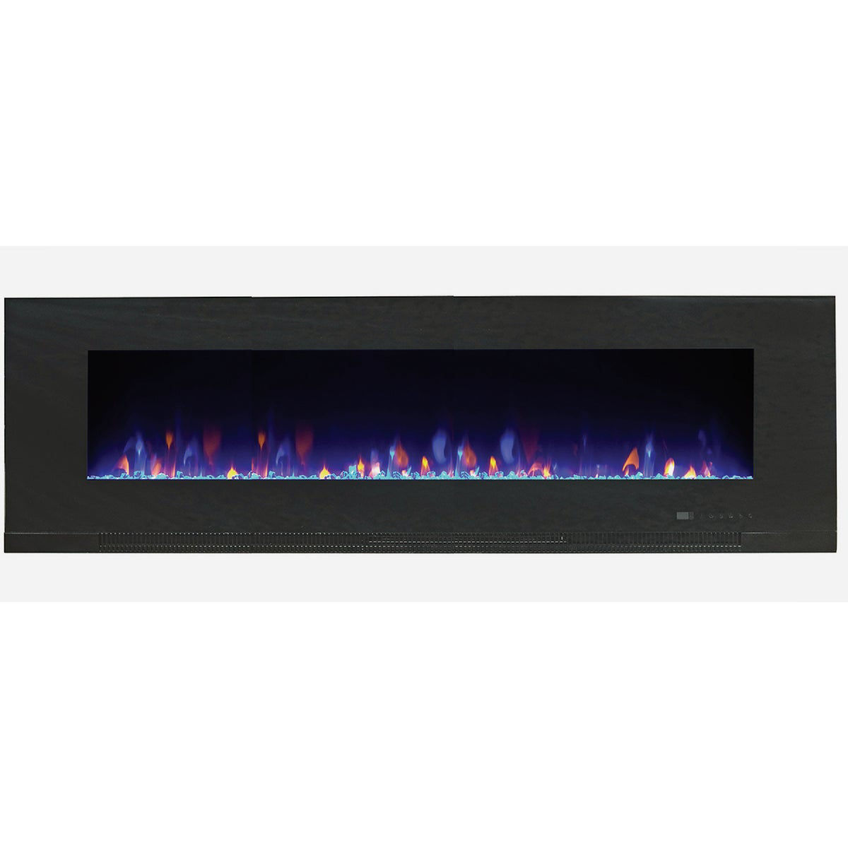 Paramount Mirage Collection 60 In. Wall Mount Electric Fireplace with ...