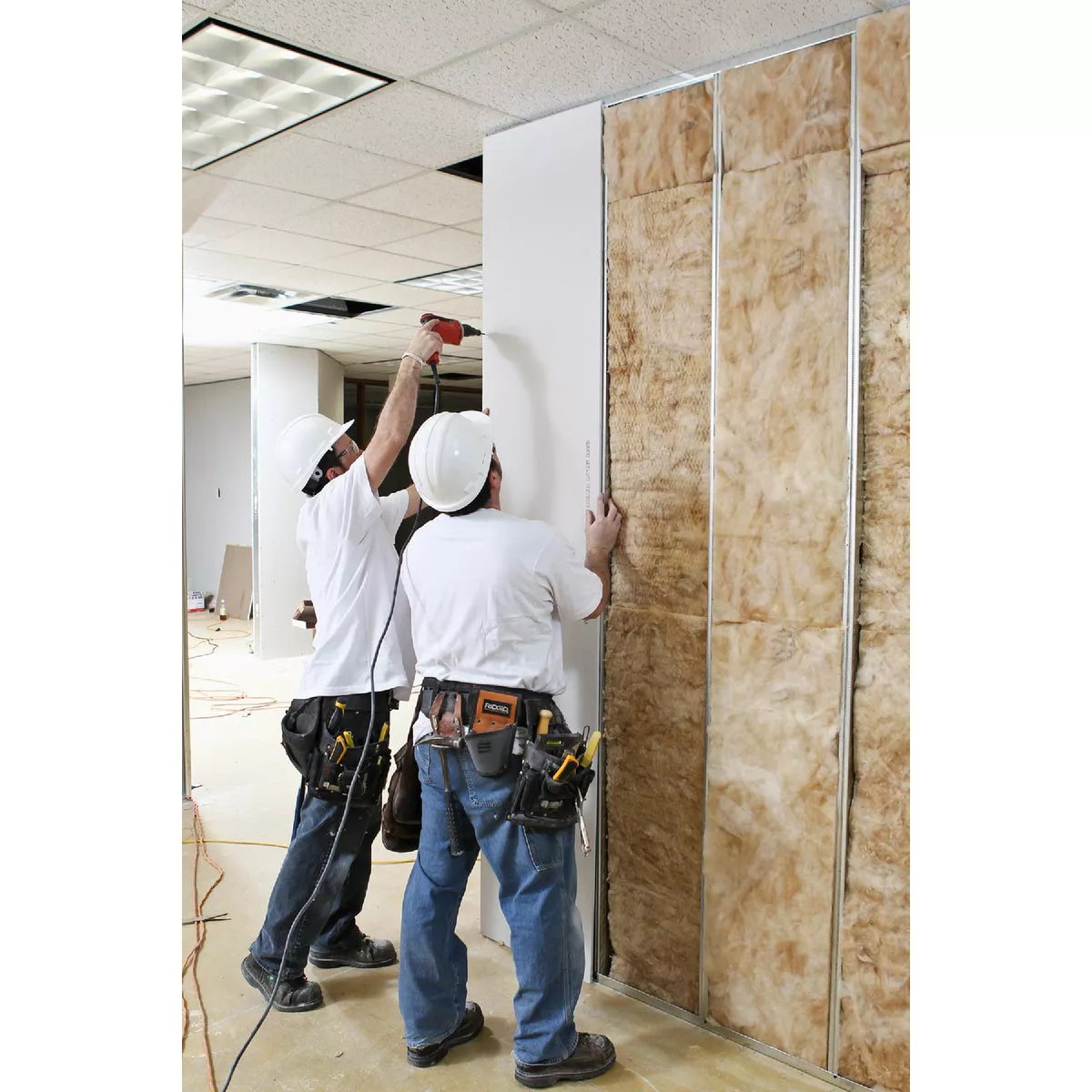CertainTeed M2Tech 1/2 In. x 4 Ft. x 8 Ft. Moisture & Mold-Resistant Drywall Panel | Do it Best