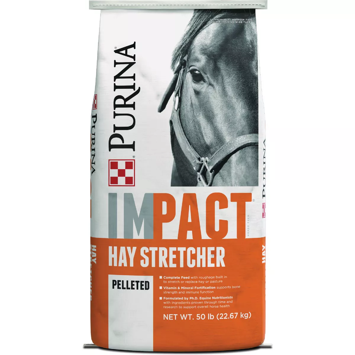 Purina Impact 50 Lb. Hay Stretcher Horse Feed | Do it Best