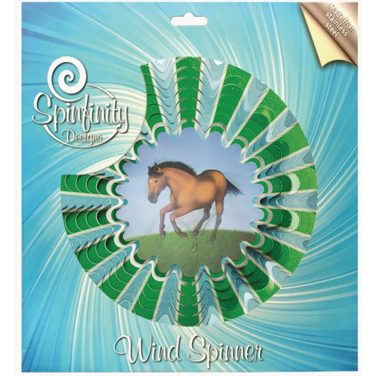 Spinfinity Designs Animated Horse Wind Spinner | True Value Hardware