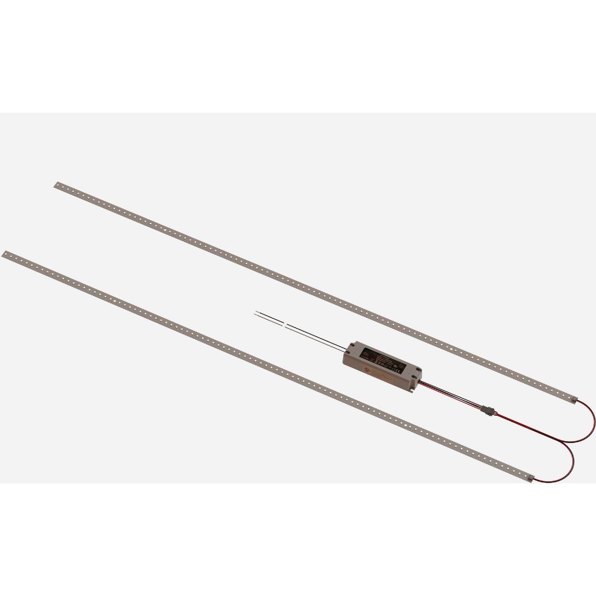 Optilumen RKL 4 Ft. 30W 5000K Fluorescent to LED Ceiling Light Fixture ...