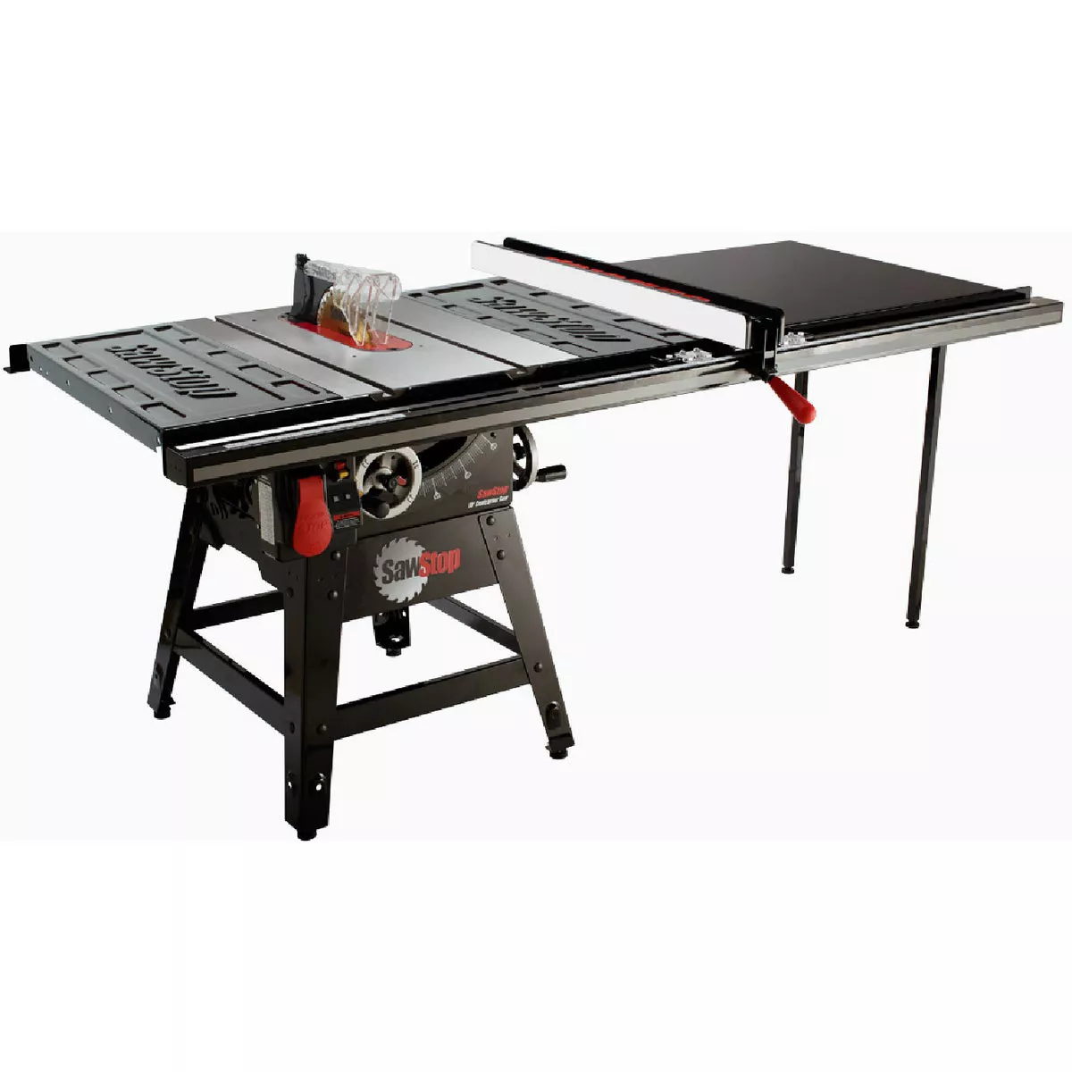 SawStop 1.75 HP 120V Contractor Table Saw with 52 In. Professional T ...