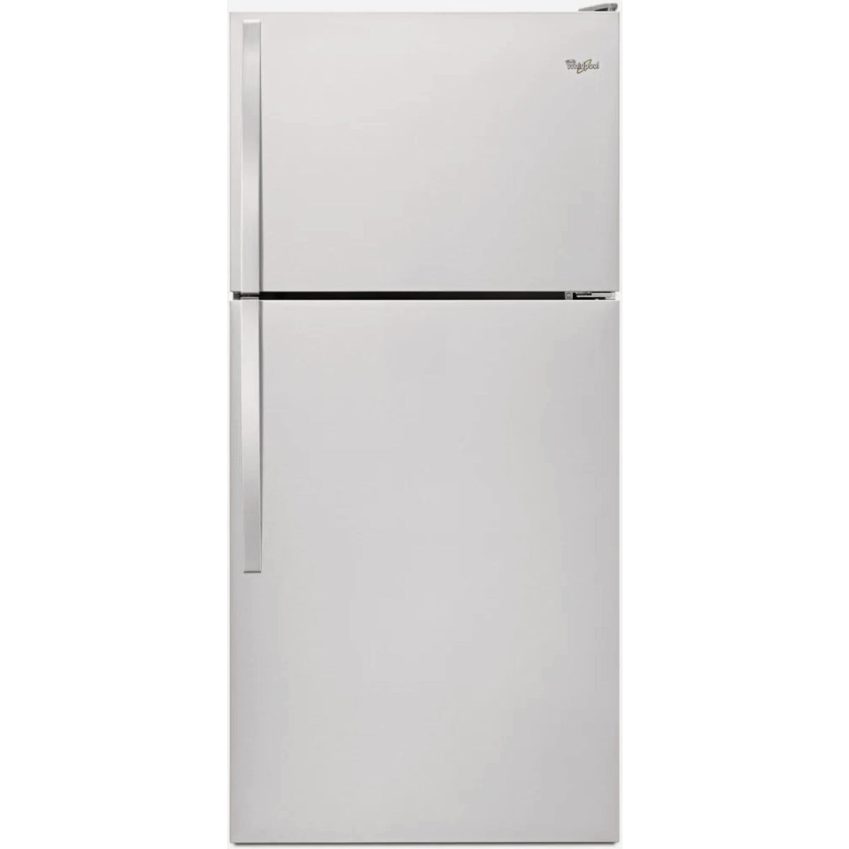 Whirlpool 30 In. 18 Cu. Ft. Top Freezer Refrigerator, Stainless Steel ...