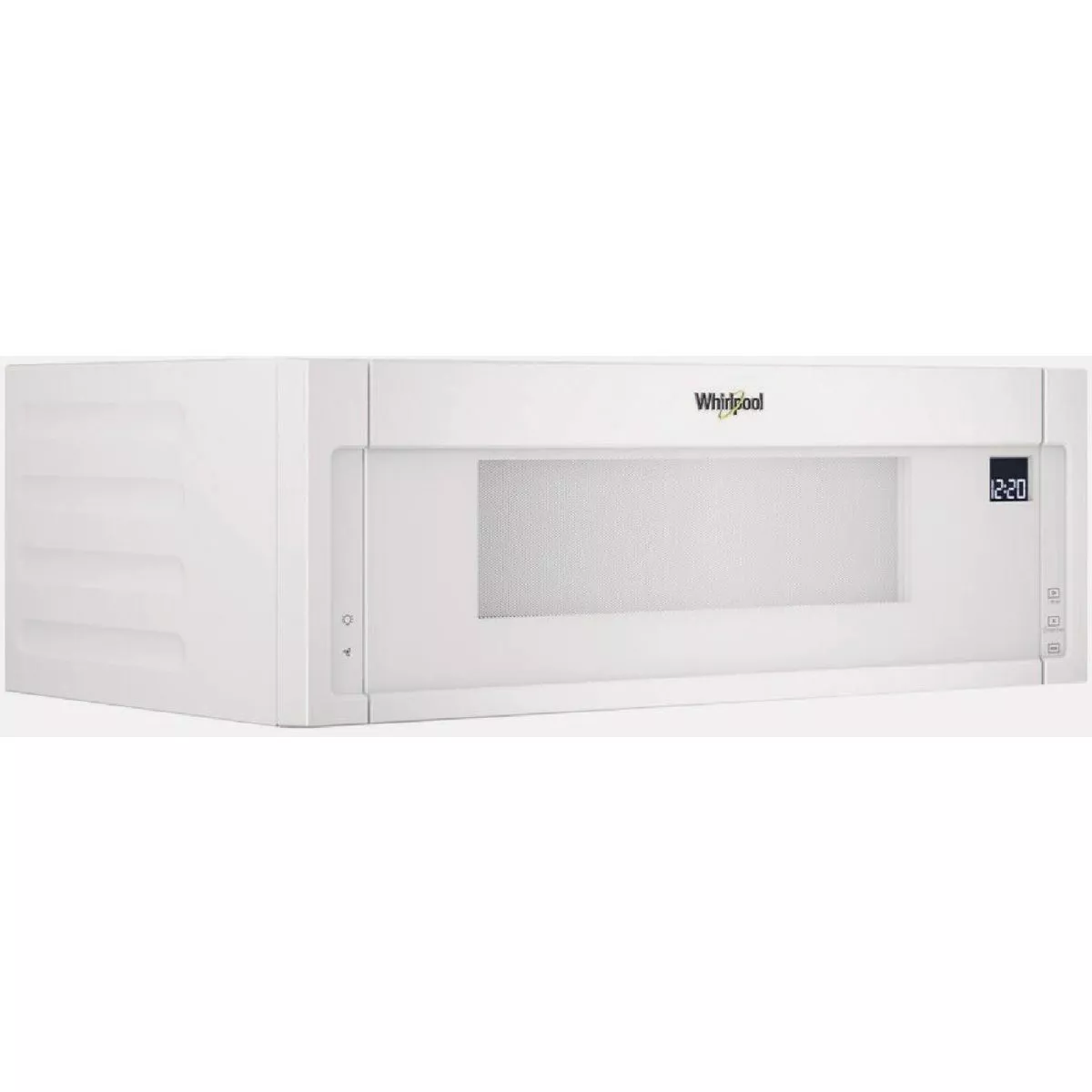Whirlpool 1.1 Cu. Ft. Low Profile Microwave Hood Combination, White ...