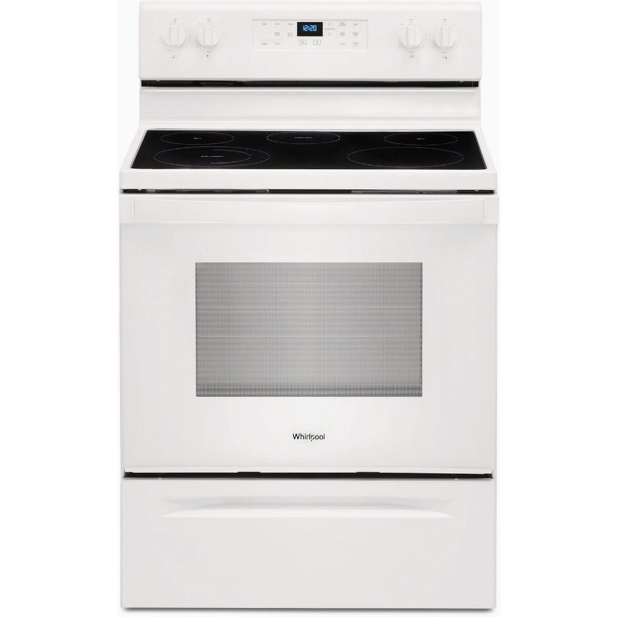Whirlpool 30 In. 5.3 Cu. Ft. Electric Range with Frozen Bake Technology ...