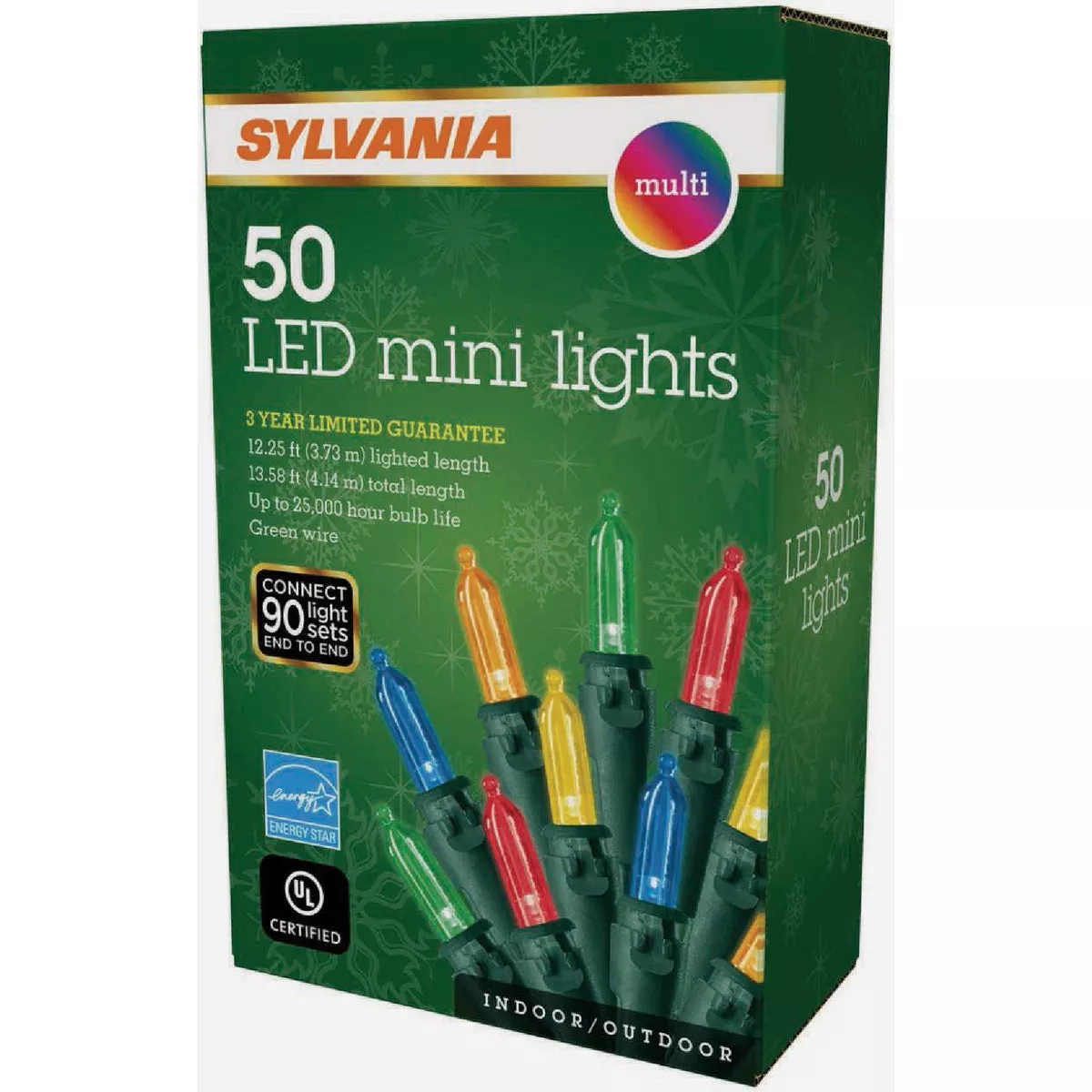 Sylvania Multi 50-Bulb Mini LED String Light Set | True Value Hardware