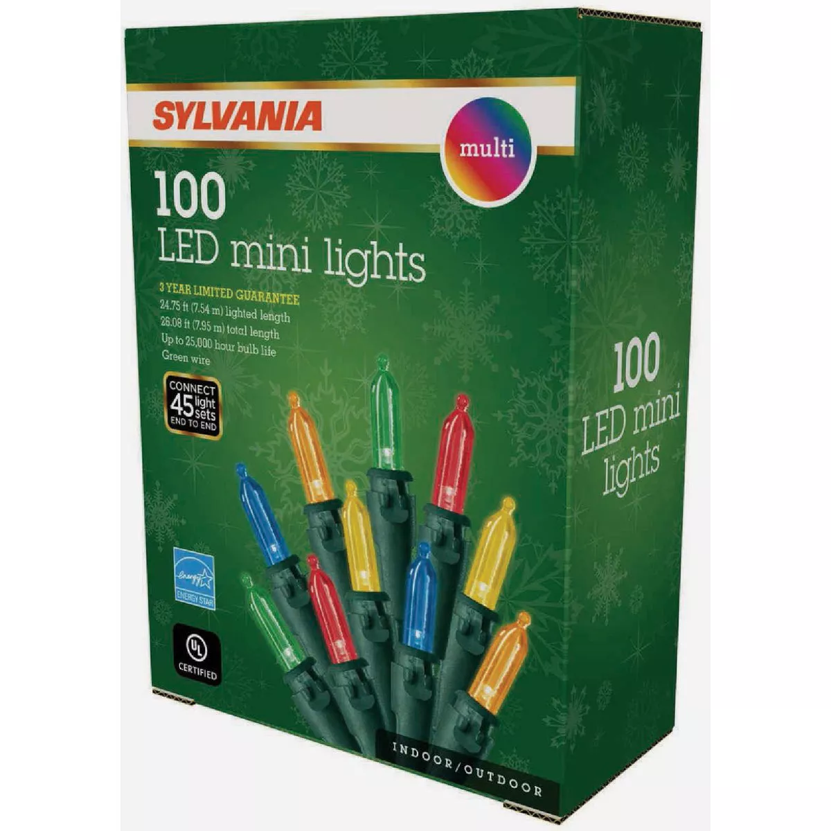 Sylvania Multi 100-Bulb Mini LED String Light Set- | True Value Hardware