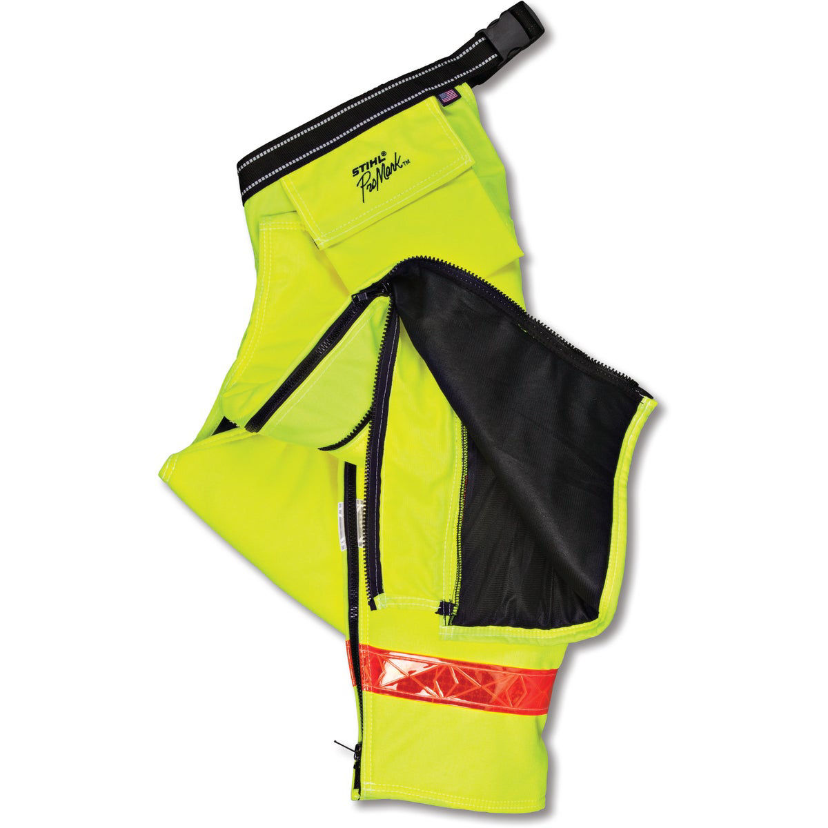 STIHL Pro Mark Hi-Vis 9-Layer 44 In. Zip Chainsaw Chaps | Do it Best
