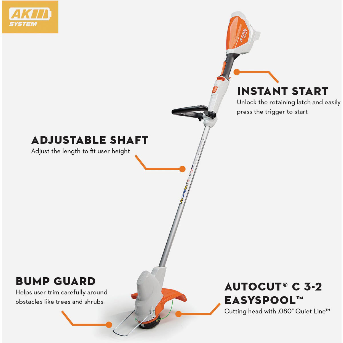 STIHL FSA 57 Cordless String Trimmer Kit | Do it Best