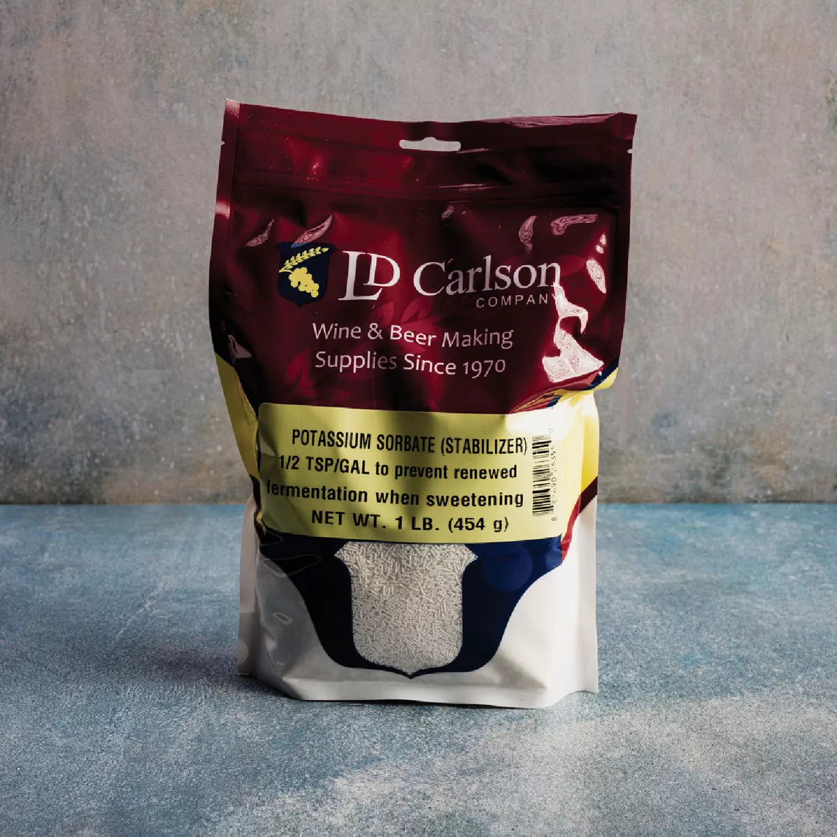 LD Carlson 1 Lb. Potassium Sorbate Stabilizer Wine Making Additive ...