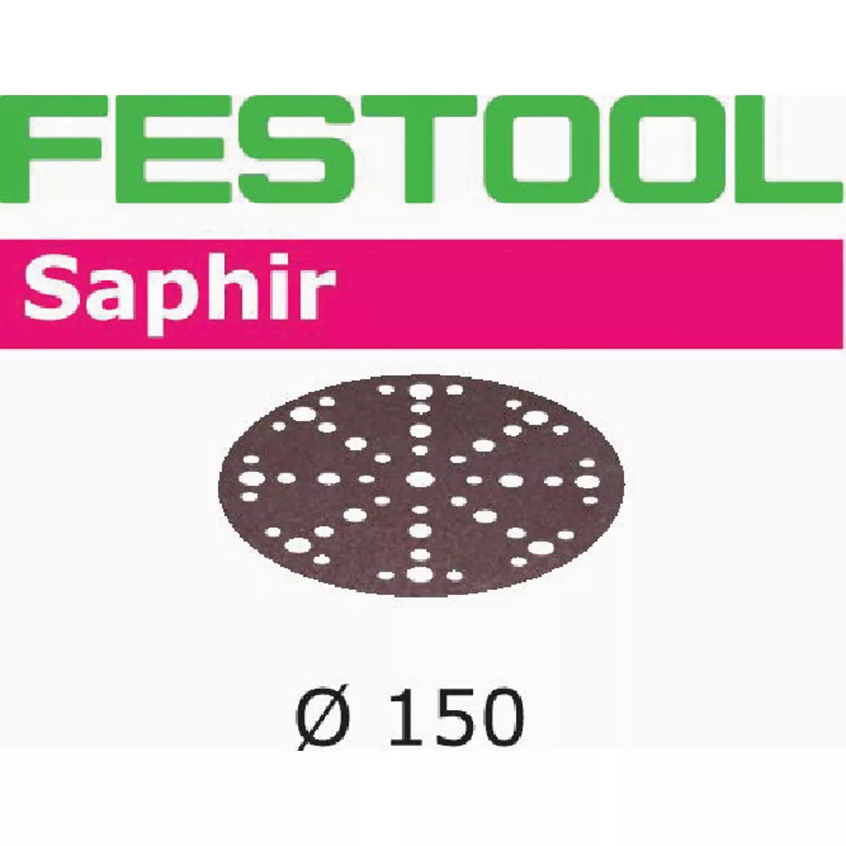 Festool STF-D125/48 P24 SA/25 Saphir Vented Sanding Disc (25-Pack ...