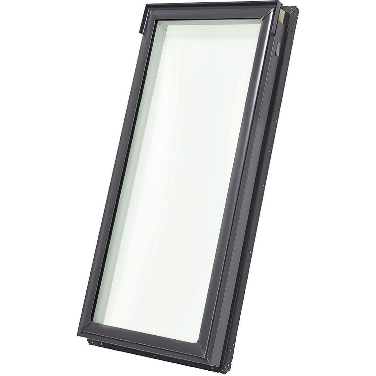 Velux 21 In. x 54-7/16 In. Gray Fixed Deck Mount Skylight with ...