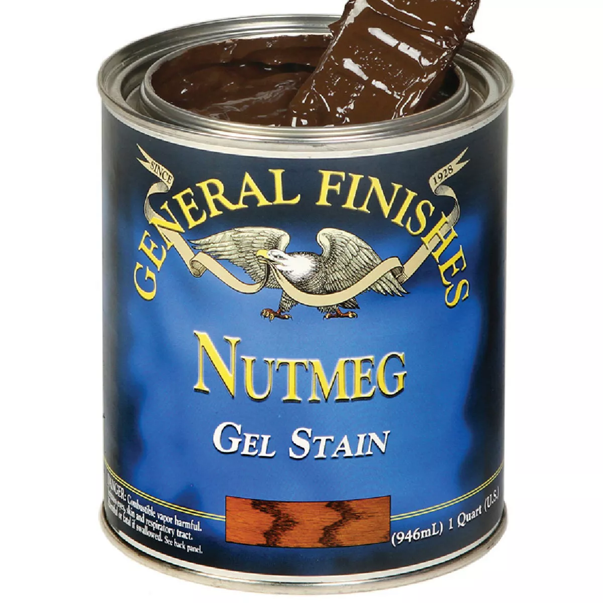 General Finishes Gel Nutmeg Interior Stain, 1 Qt., 196-816 | True Value ...