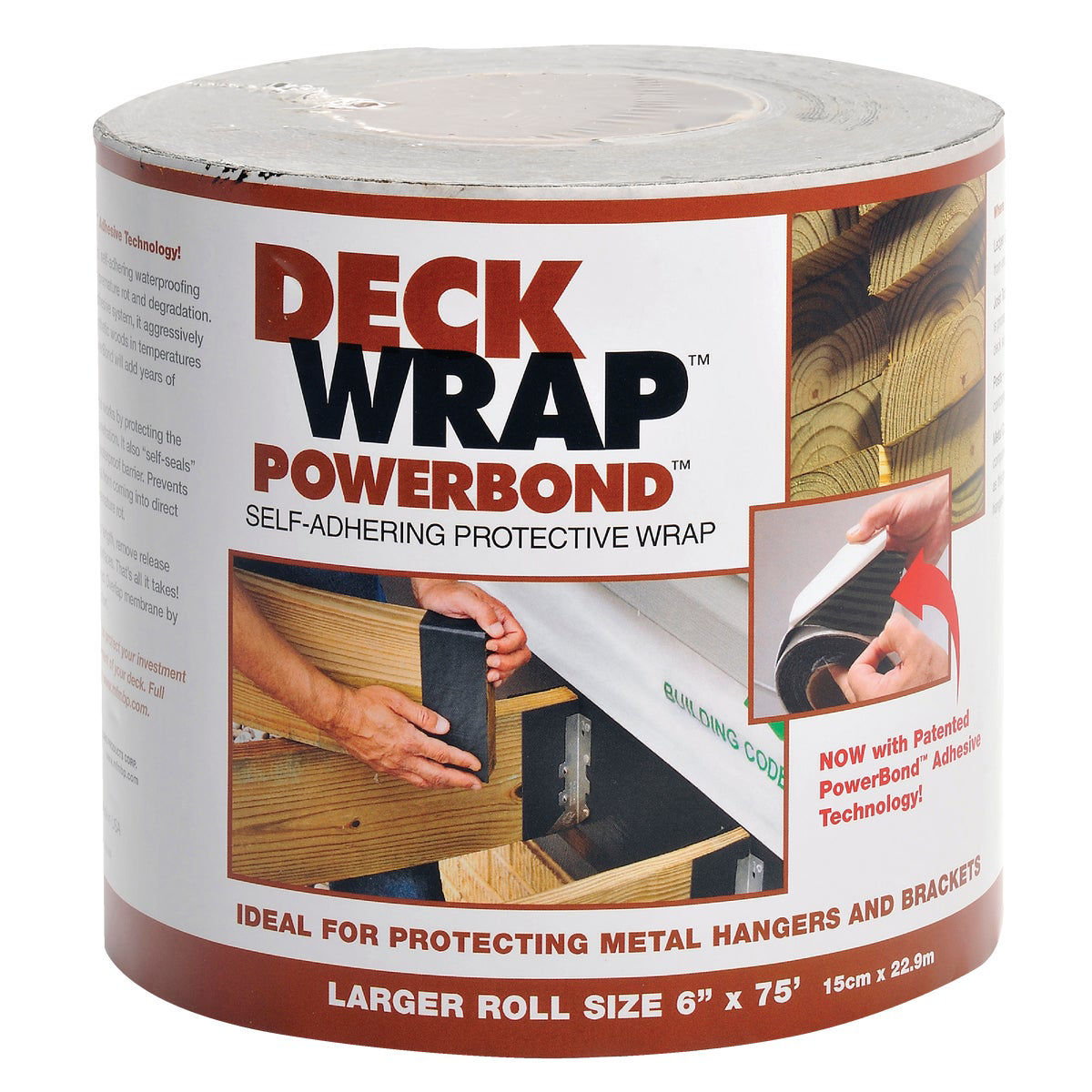 Power Bond DeckWrap 6 In. X 75 Ft. Deck Flash Barrier | Do it Best