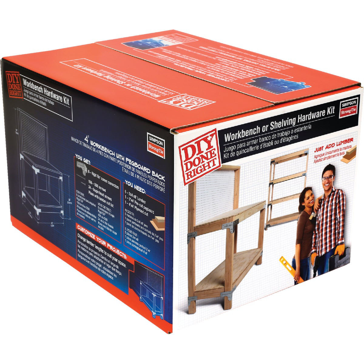 Simpson Strong-Tie Workbench & Shelf Kit | Do it Best