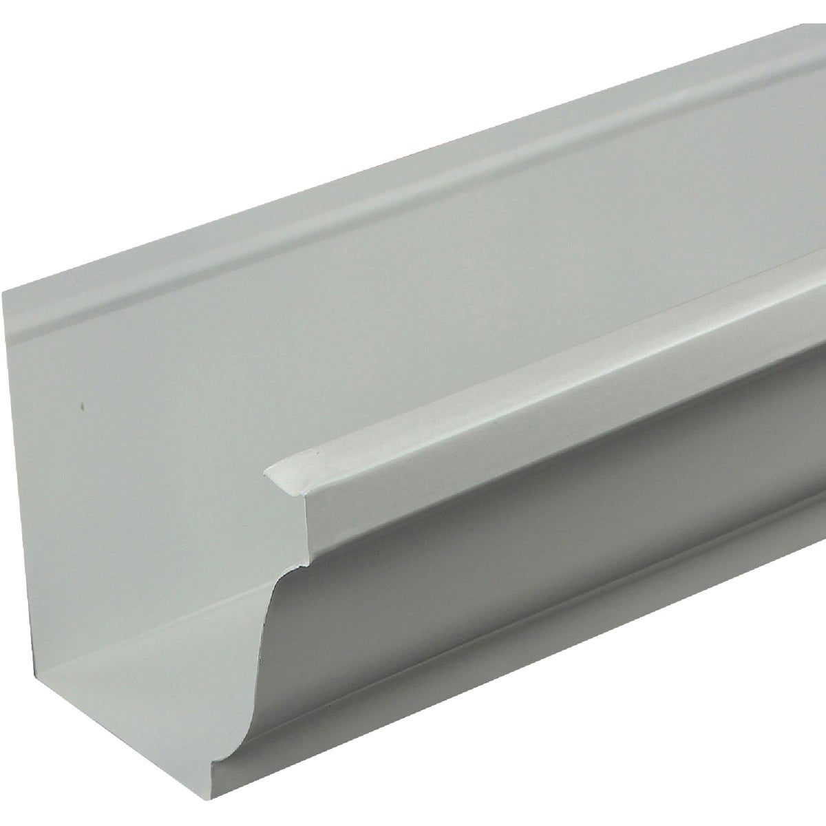 Spectra Metals 5 In. x 10 Ft. K-Style White 0.019 Aluminum Gutter | Do ...