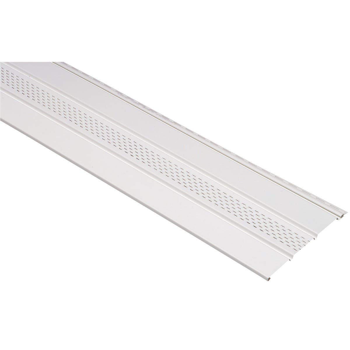 T4 Center Vented White Vinyl Soffit | Do it Best