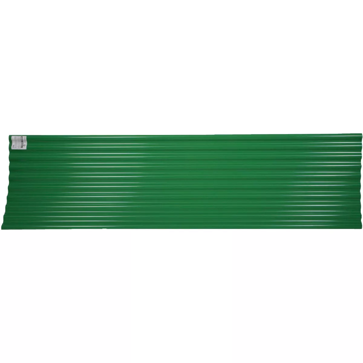 Tuftex Seacoaster 26 In. x 8 Ft. Opaque Green Round Wave Vinyl ...