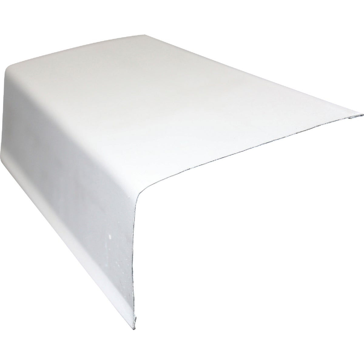 Klauer 2 In. X 3 In. Galvanized Steel Gutter Apron Flashing with Hems ...