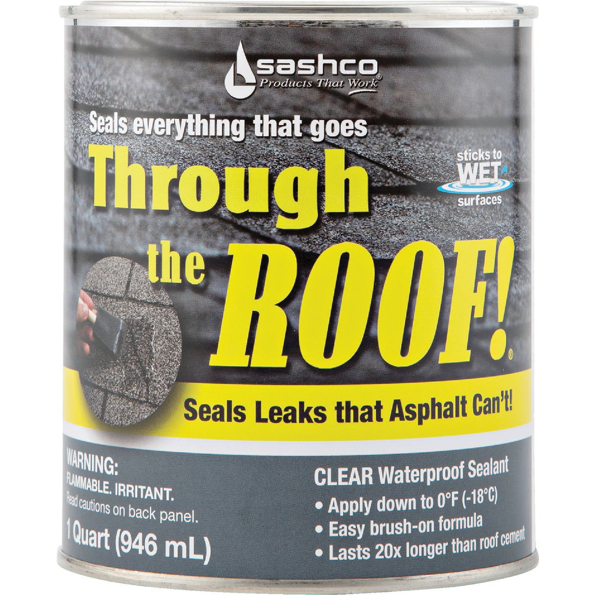 Through The Roof! 1 Qt. VOC Clear Cement & Patching Sealant | Do it Best
