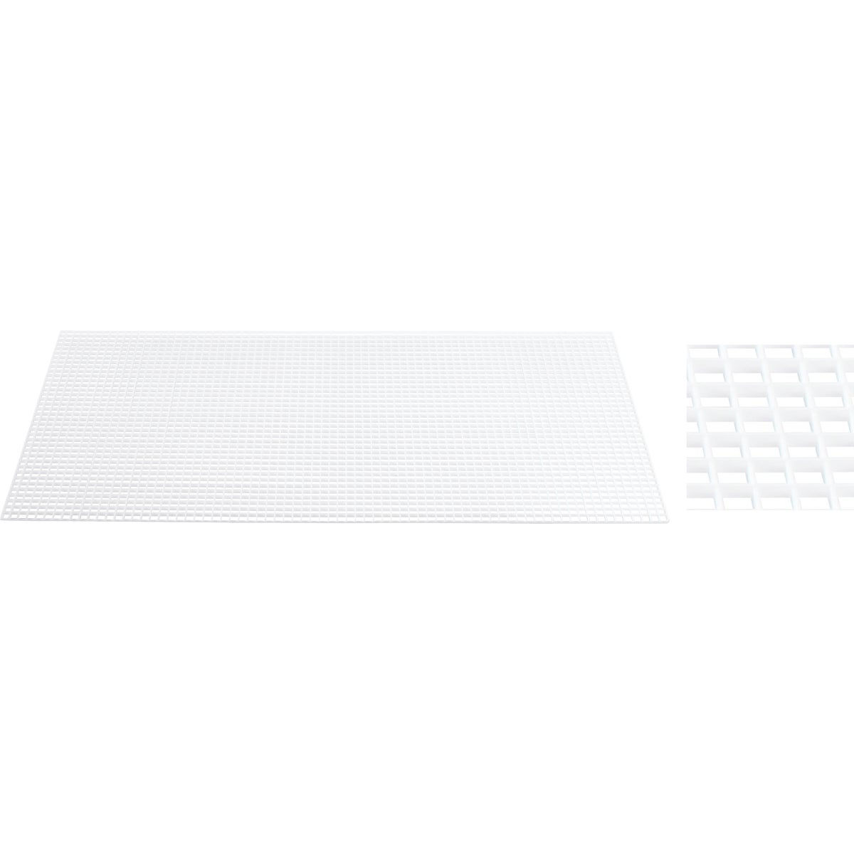 Plaskolite 2 Ft. x 4 Ft. x 3/8 In. Egg Crate White Styrene Light Panel ...