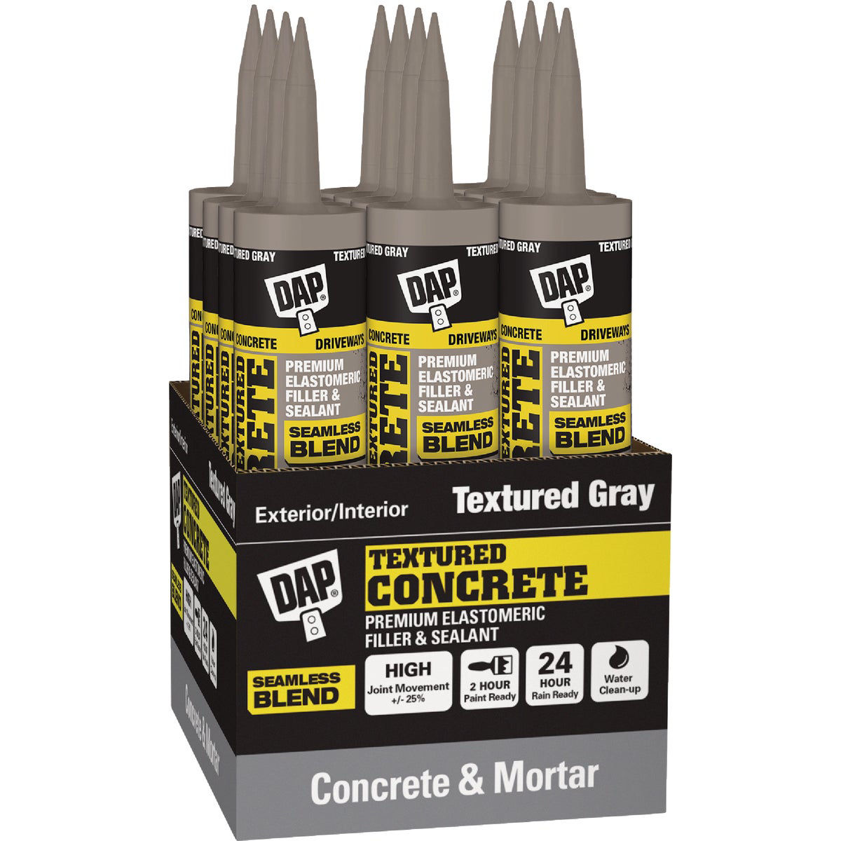 DAP 10.1 Oz. Textured Concrete Premium Elastomeric Latex Filler ...