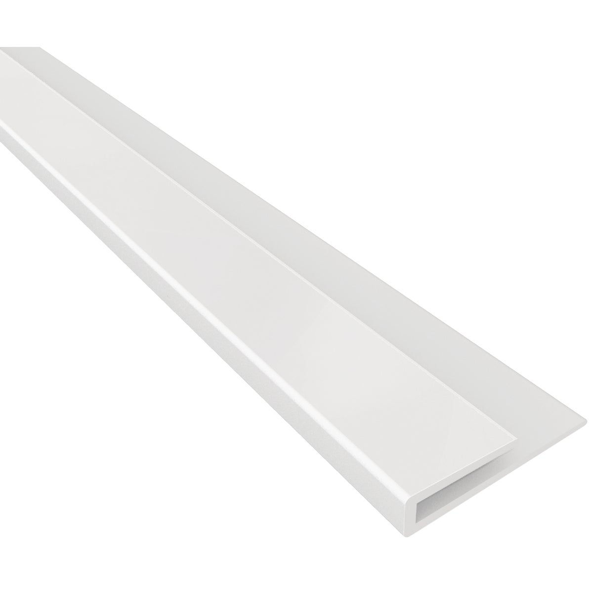 ACP Bath & Kitchen 1/8 In. x 8 Ft. White PVC End Cap Wall Paneling ...