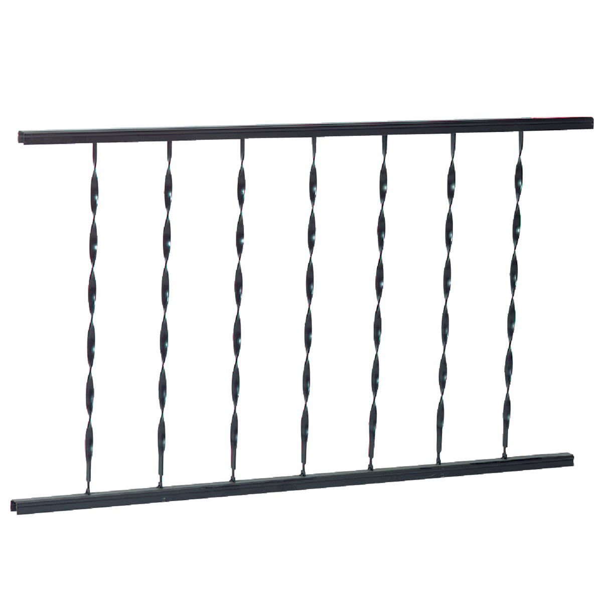 Gilpin Windsor 32 In. H x 4 Ft. L. Wrought Iron Railing | Do it Best