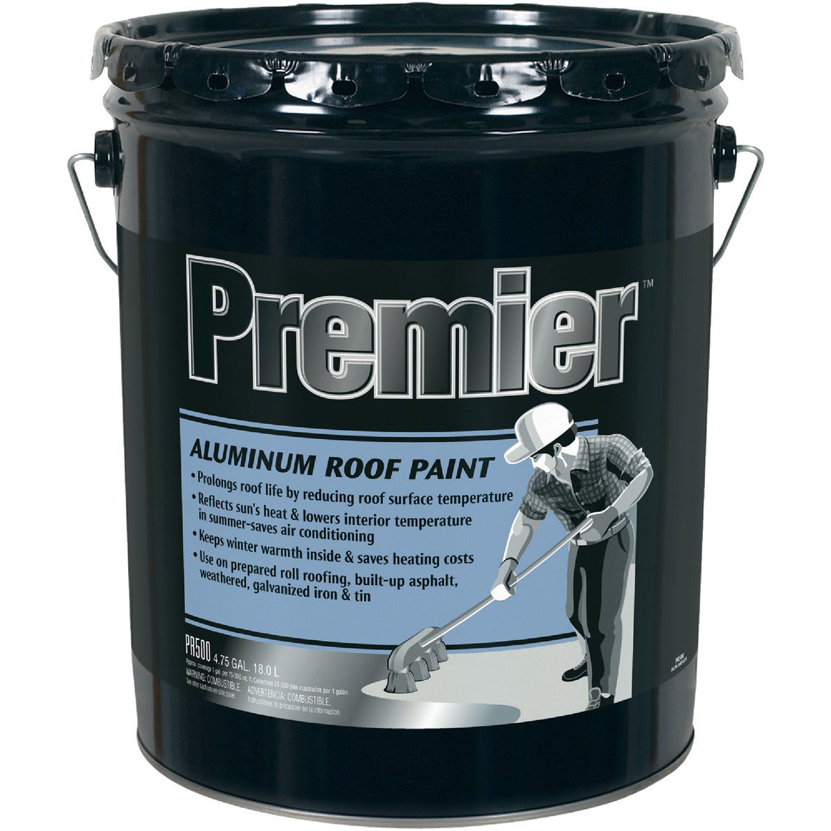 Premier 5 Gal. Non-Fibered Aluminim Aluminum Roof Coating | Do it Best