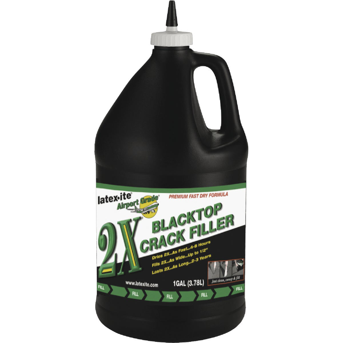 Latex-ite 2X Airport Grade 1 Gal. Blacktop Crack Filler | Do it Best