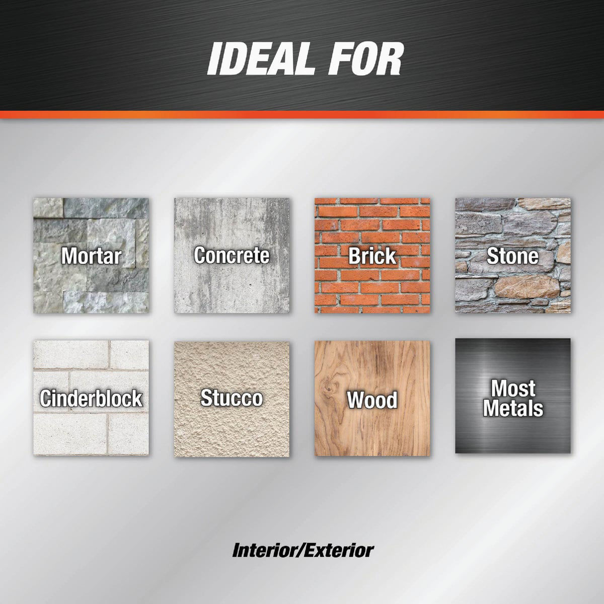 DAP Textured Mortar 10.1 Oz. Gray Premium Elastomeric Filler & Sealant ...