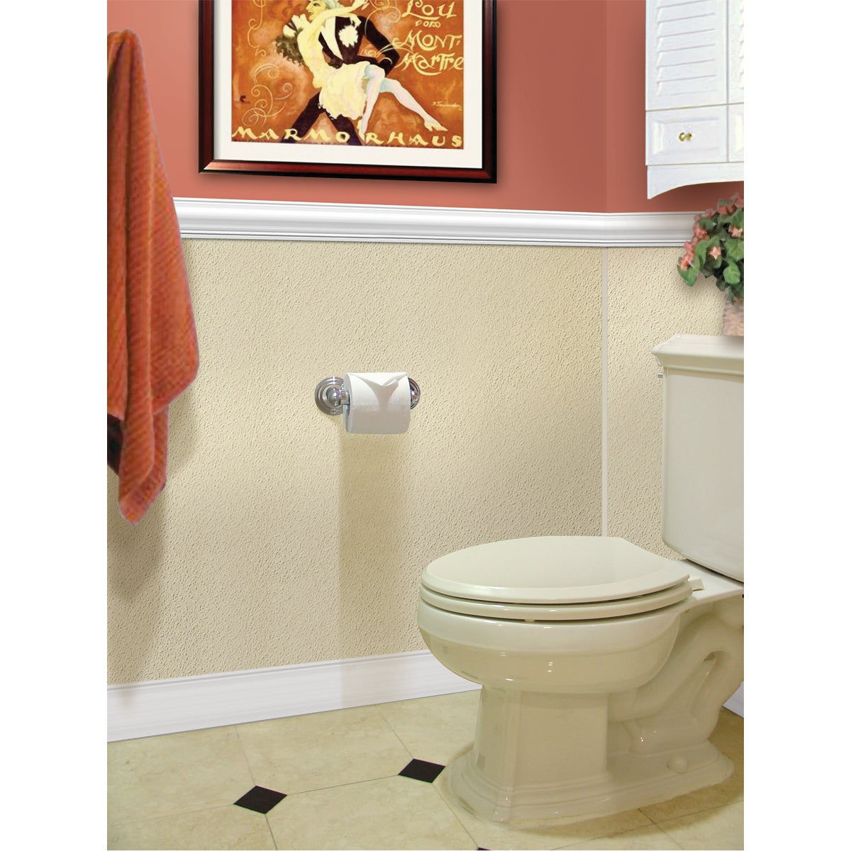 Crane Sequentia 4 Ft. x 8 Ft. Almond FRP Fiberglass-Reinforced Plastic ...