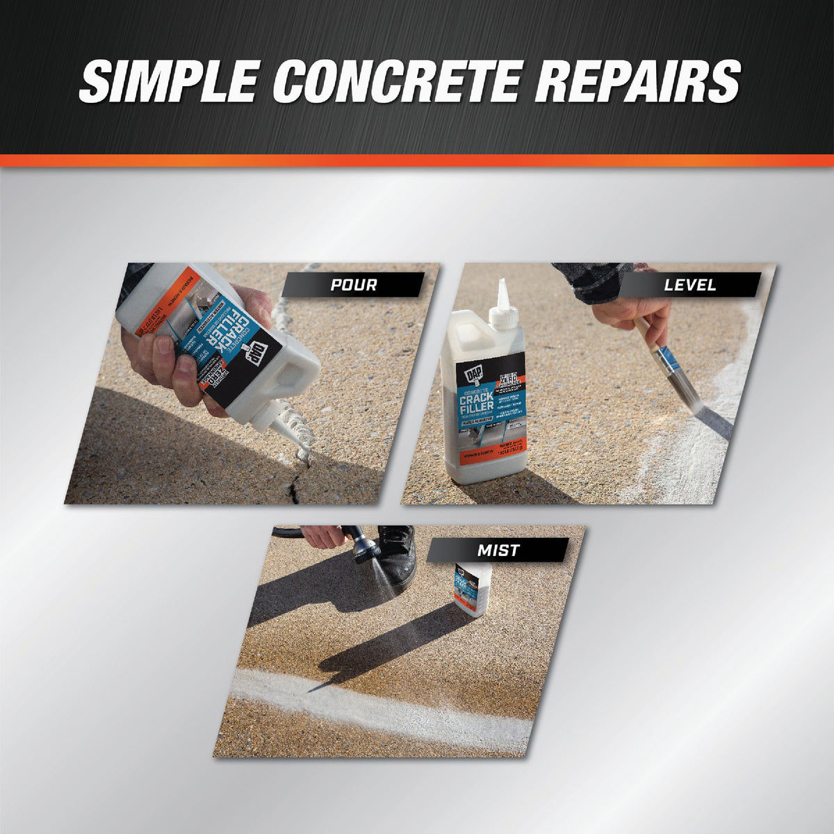 DAP 16 Oz. Concrete Crack Filler Dry | Do it Best