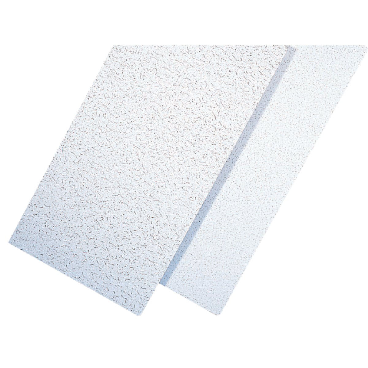 USG Fissured Basic 2 Ft. x 4 Ft. Square Edge Acoustical Ceiling Panels ...
