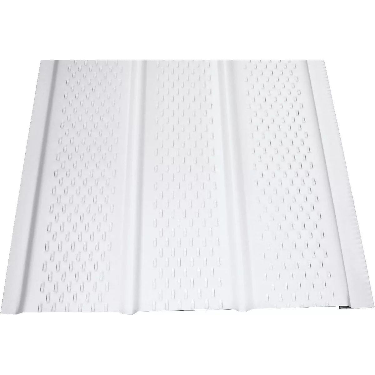 Klauer 12 In. White Fully Vented Aluminum Soffit | Do it Best
