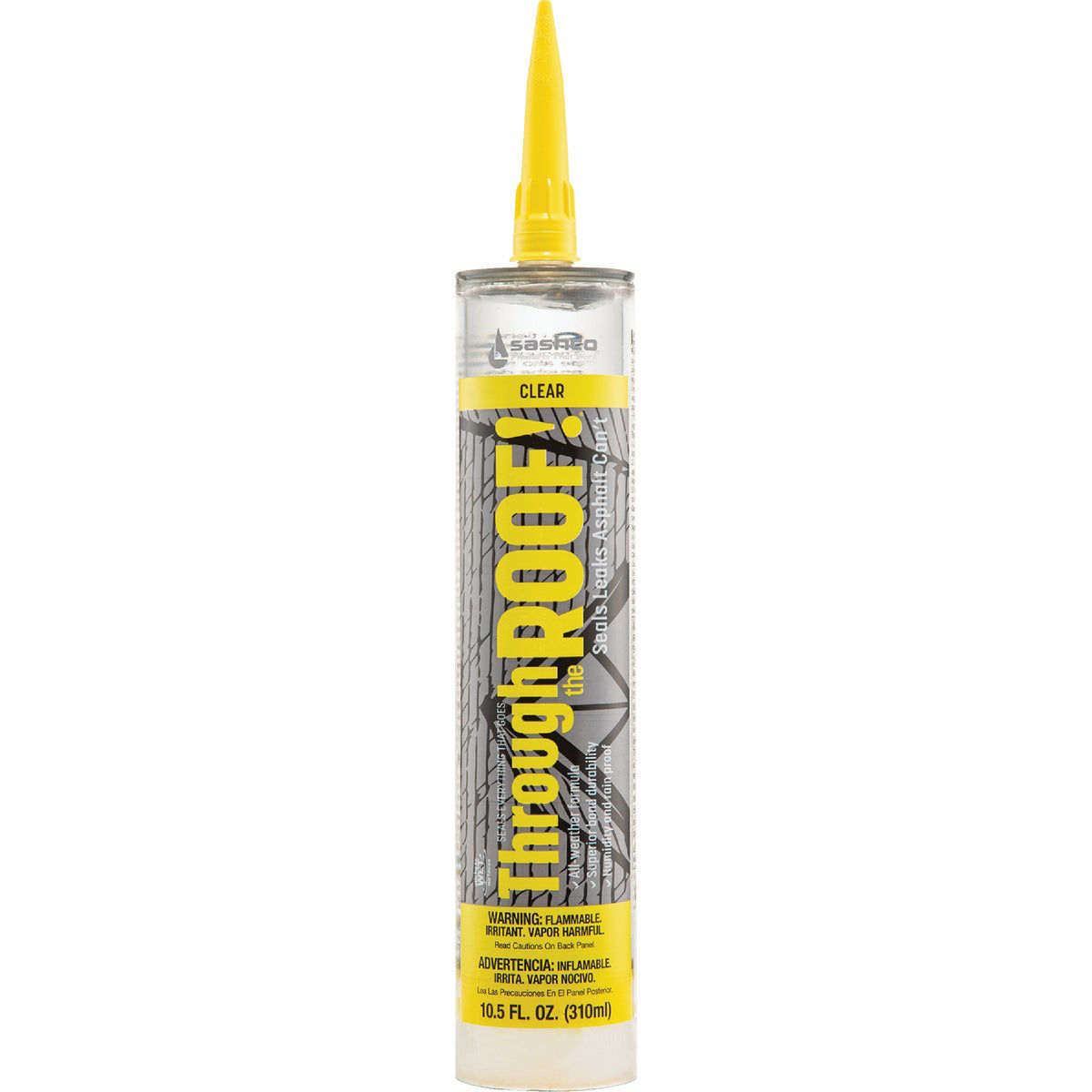 Through the Roof! 10.5 Oz. Cartridge Clear Cement & Patching Sealant ...