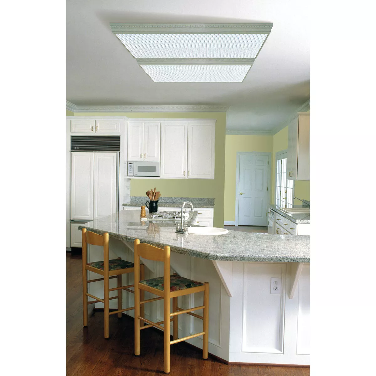Plaskolite 2 Ft. x 4 Ft. Pattern-12 Prismatic Clear Acrylic Light Panel ...