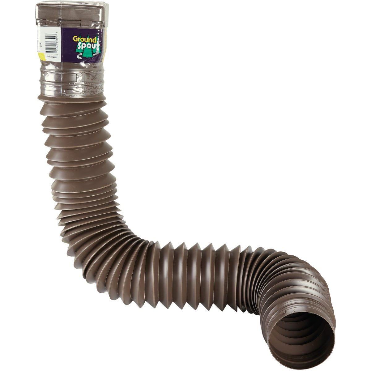 Spectra Metals Ground Spout 22 In. to 48 In. Brown K-Style ...