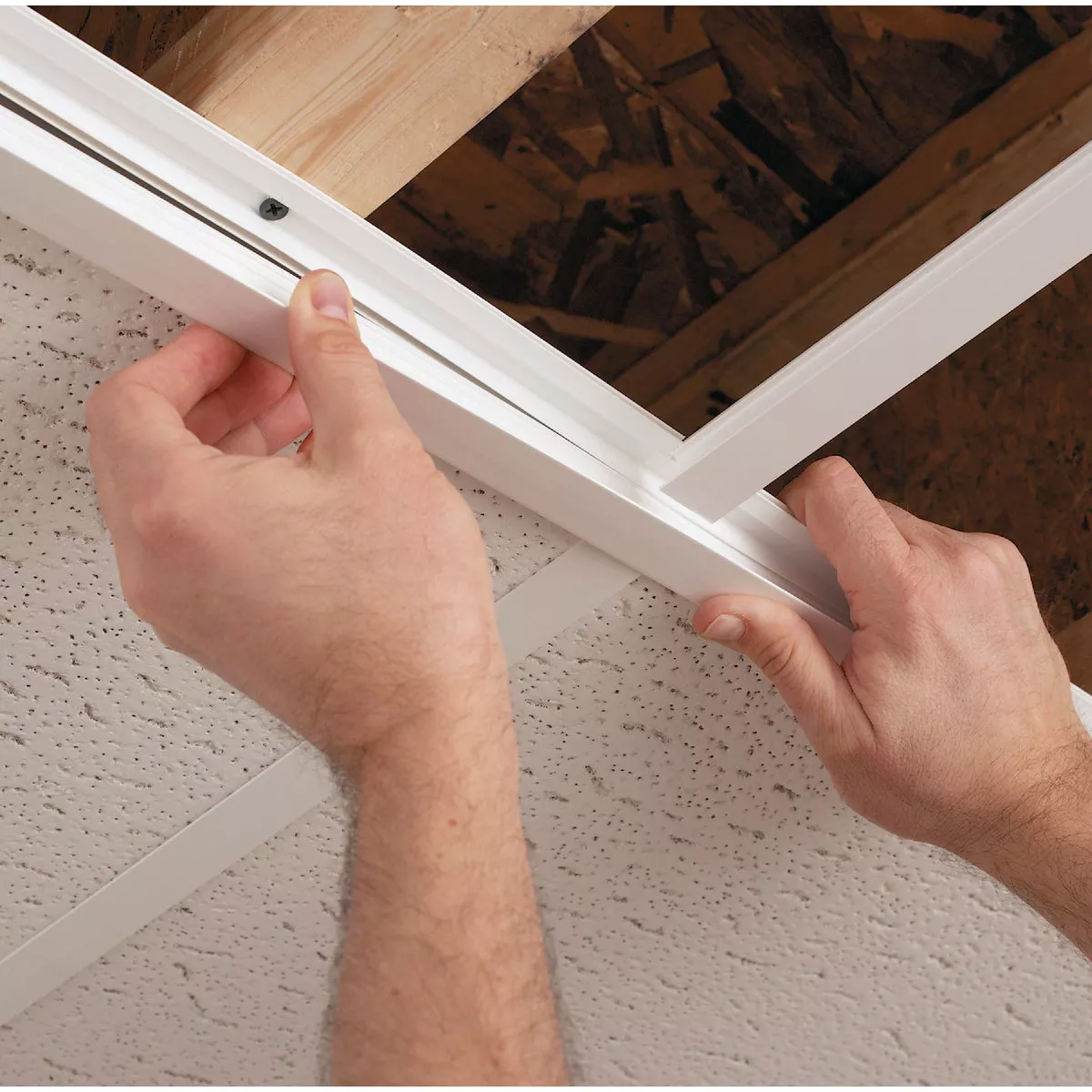 CeilingMax 8 Ft. x 15/16 In. White PVC Runner | Do it Best