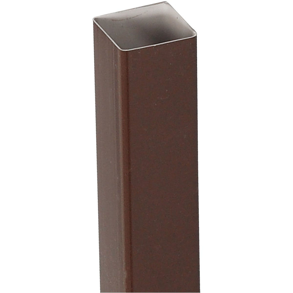 Amerimax 2 In. Square x 10 Ft. Brown Vinyl Downspout | Do it Best