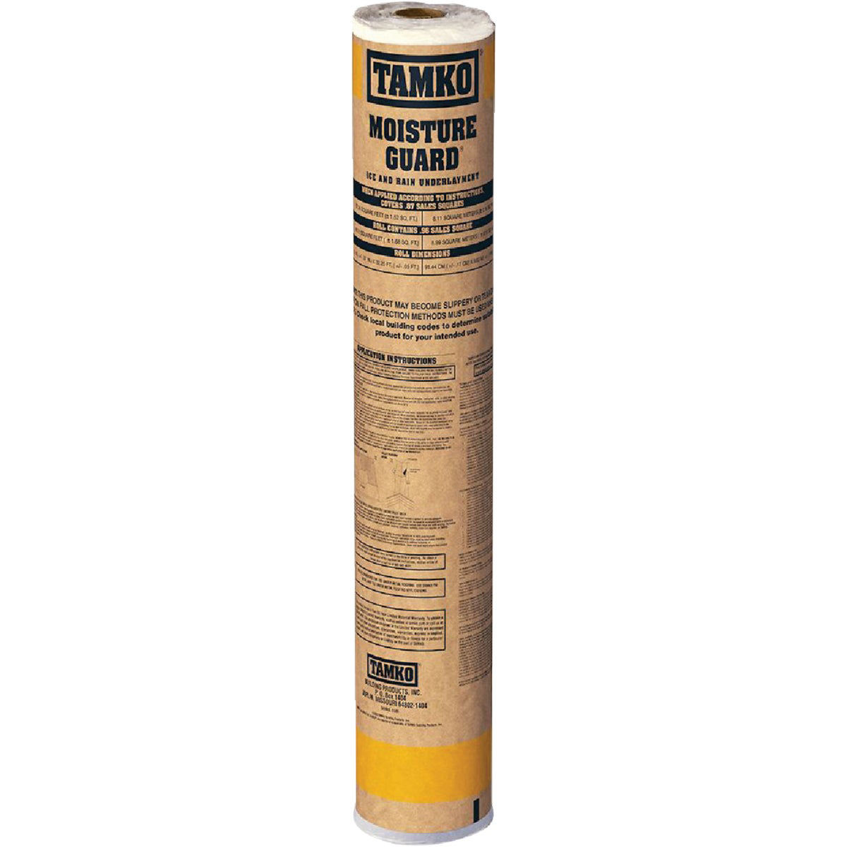 Tamko Moisture Guard 36 In. x 32 Ft. 3 In. Ice & Water Roof ...