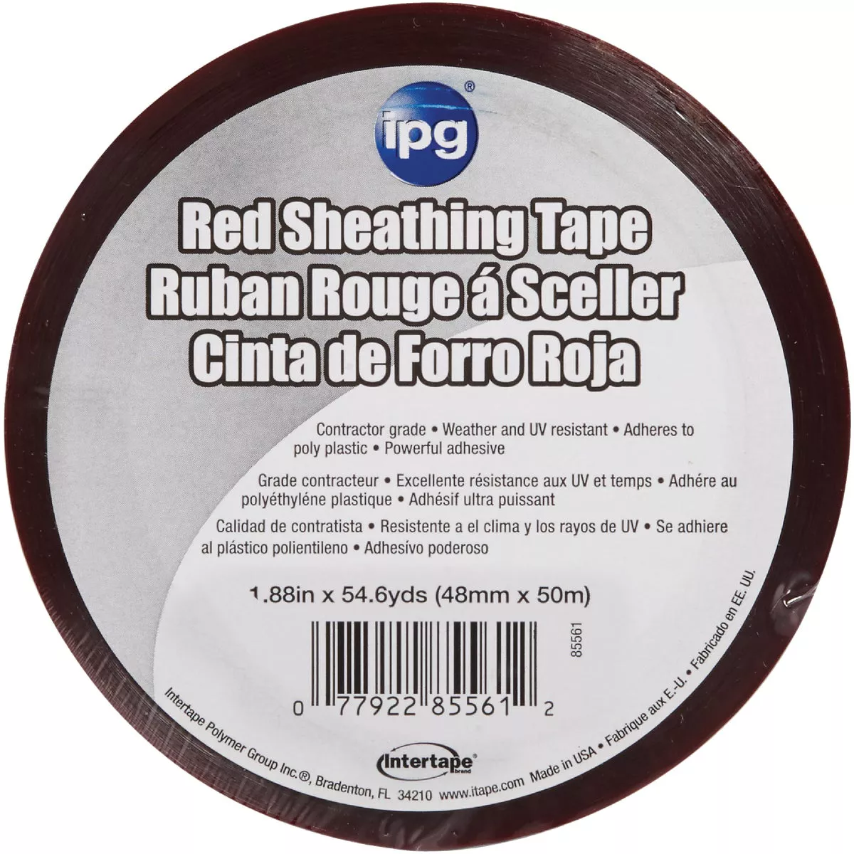 IPG 1.89 In. x 55 Yds. Red Sheathing Tape | Do it Best