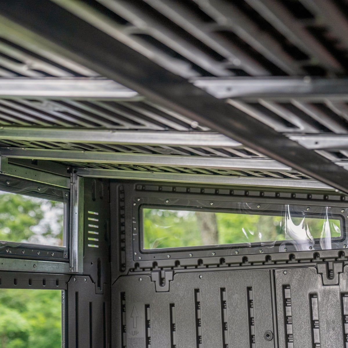 Suncast Modernist 10 Ft. x 7 Ft. 483 Cu. Ft. Barn Door Storage Shed ...