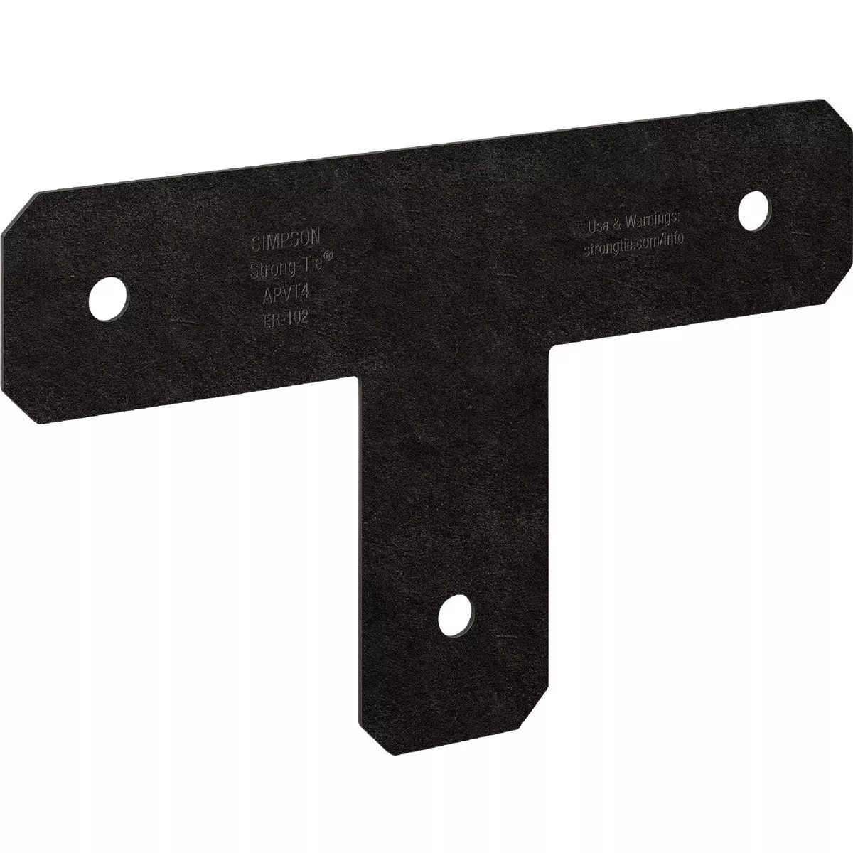 Simpson Strong-Tie Outdoor Accents Avant Collection ZMAX 4X4 Black T ...